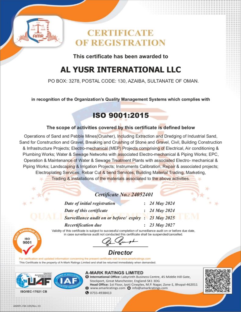 About Us - Al Yusr International